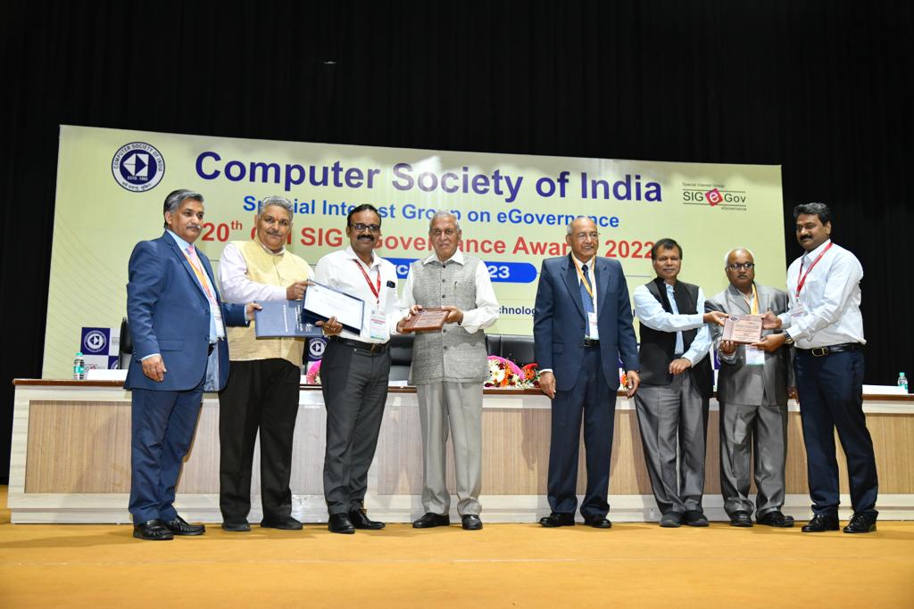 Odisha Excise Department has bagged the 20th Computer Society of India ...