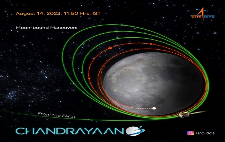 Chandrayaan 3 mission by ISRO assumes near circular orbit - Odisha news ...