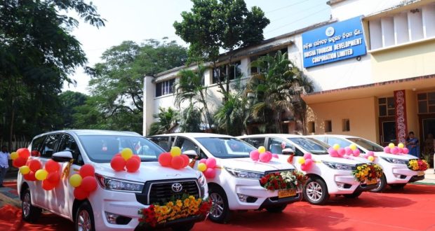 Odisha Tourism Development Corporation (OTDC) launched 10 new vehicles ...