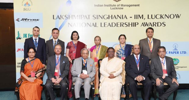 PRESIDENT OF INDIA PRESENTS LAKSHMIPAT SINGHANIA – IIM LUCKNOW NATIONAL ...