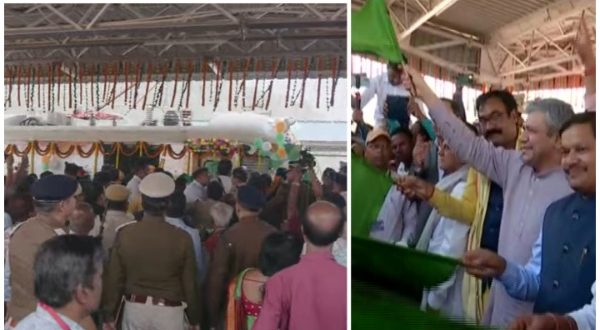 Union Railway Minister Ashwini Vaishnaw inaugurated Nuagaon-Daspalla ...