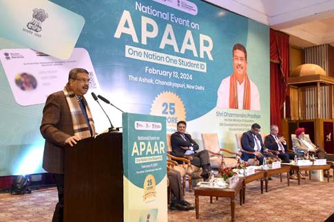 Dharmendra Pradhan inaugurates National Conference on APAAR: One Nation ...