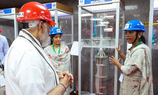 PM witnesses the historic “Commencement of Core Loading” at India’s ...