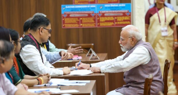 Vice-Presidential Election Kicks Off; PM Modi Casts First Vote – Odisha ...